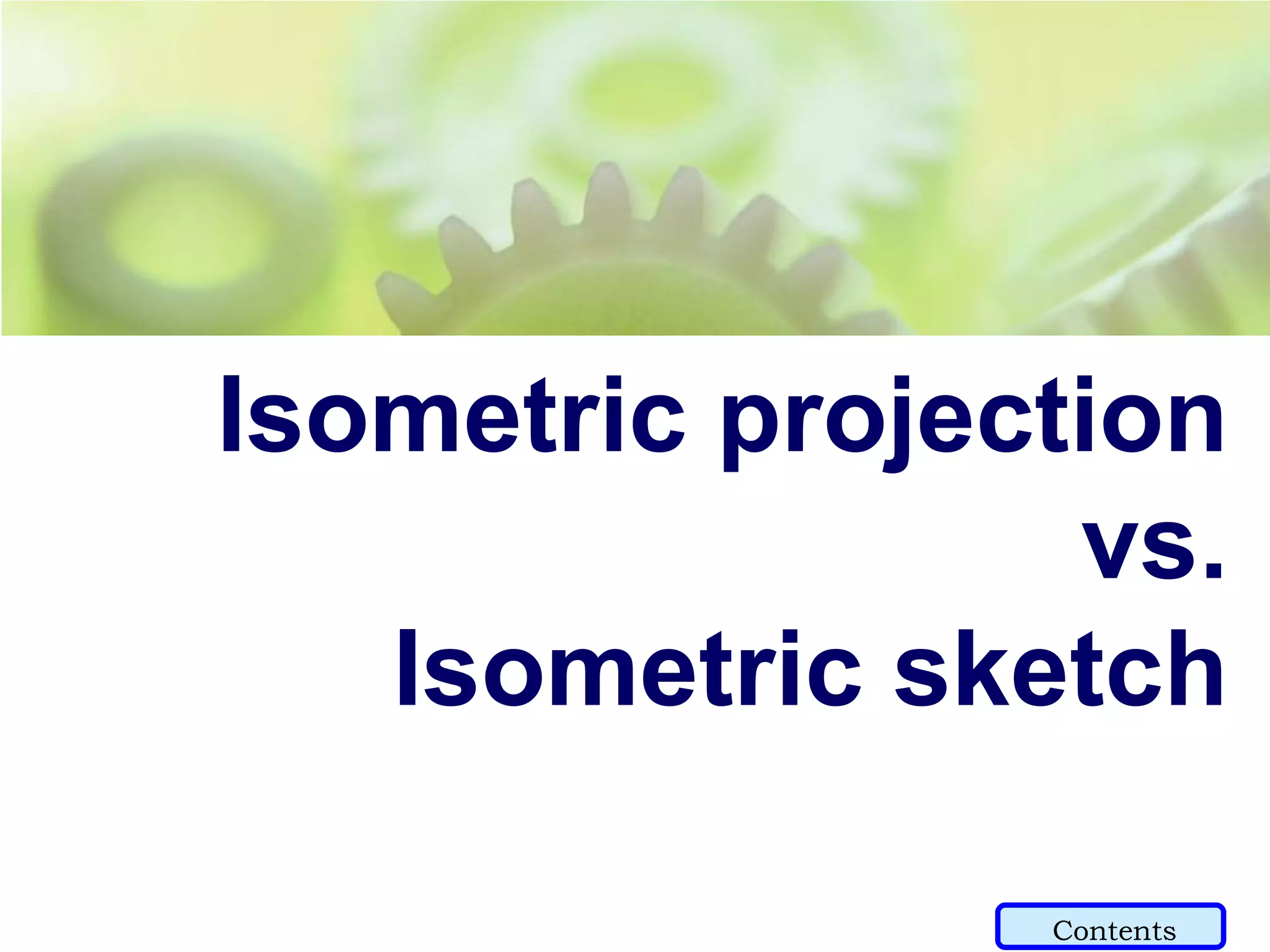 Engineering Drawing: Chapter 05 pictorial sketching | PPT