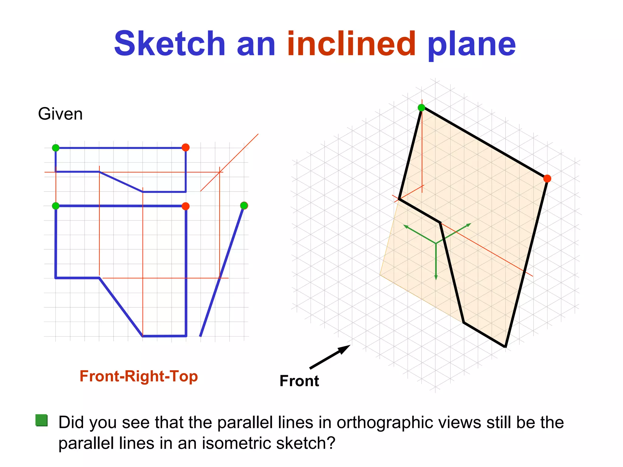 Engineering Drawing: Chapter 05 pictorial sketching | PPT