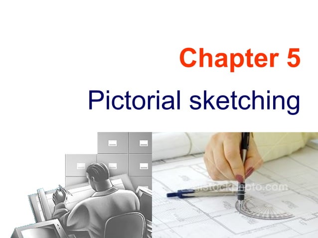 Engineering Drawing: Chapter 05 pictorial sketching | PPT