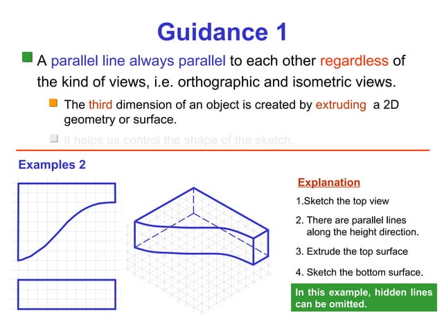 Engineering Drawing: Chapter 05 pictorial sketching | PPT