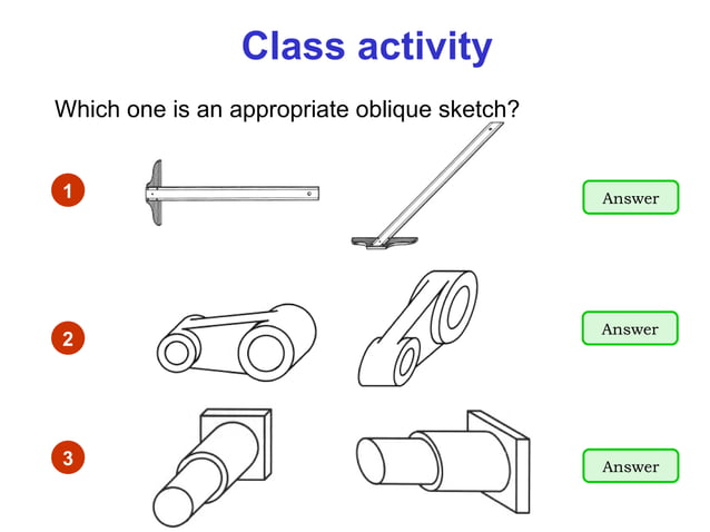 Engineering Drawing: Chapter 05 pictorial sketching | PPT