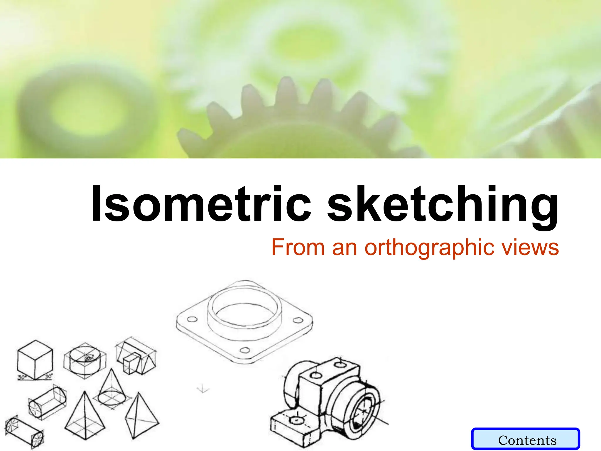 Chapter 05 Pictorial sketching.ppt engineering drawing studies | PPT
