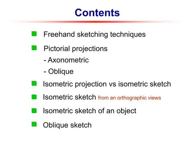 Chapter 05 Pictorial sketching.ppt engineering drawing studies | PPT ...