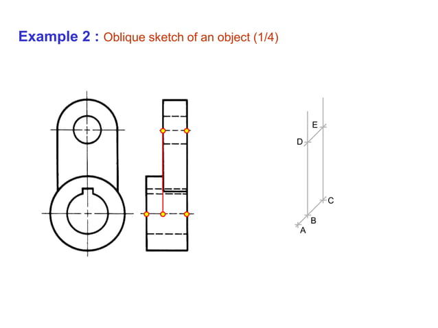 Chapter 05 Pictorial sketching.ppt engineering drawing studies | PPT ...