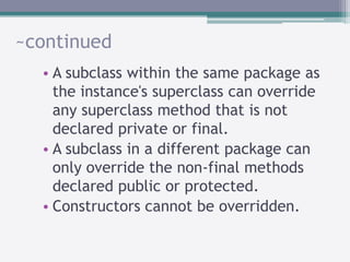 Chapter 05 polymorphism | PPT