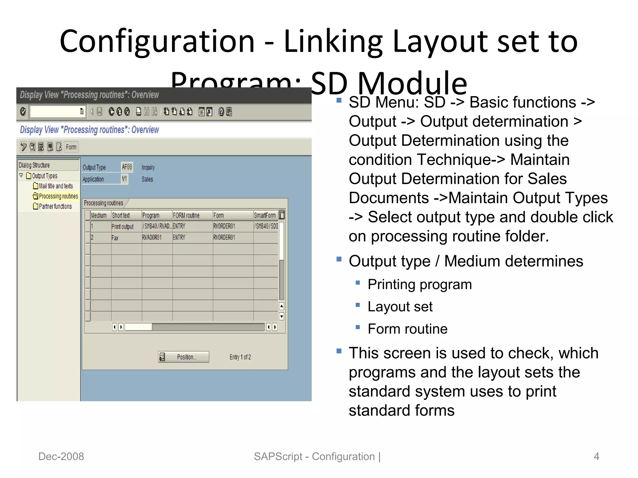 Chapter 05 sap script - configuration | PPT
