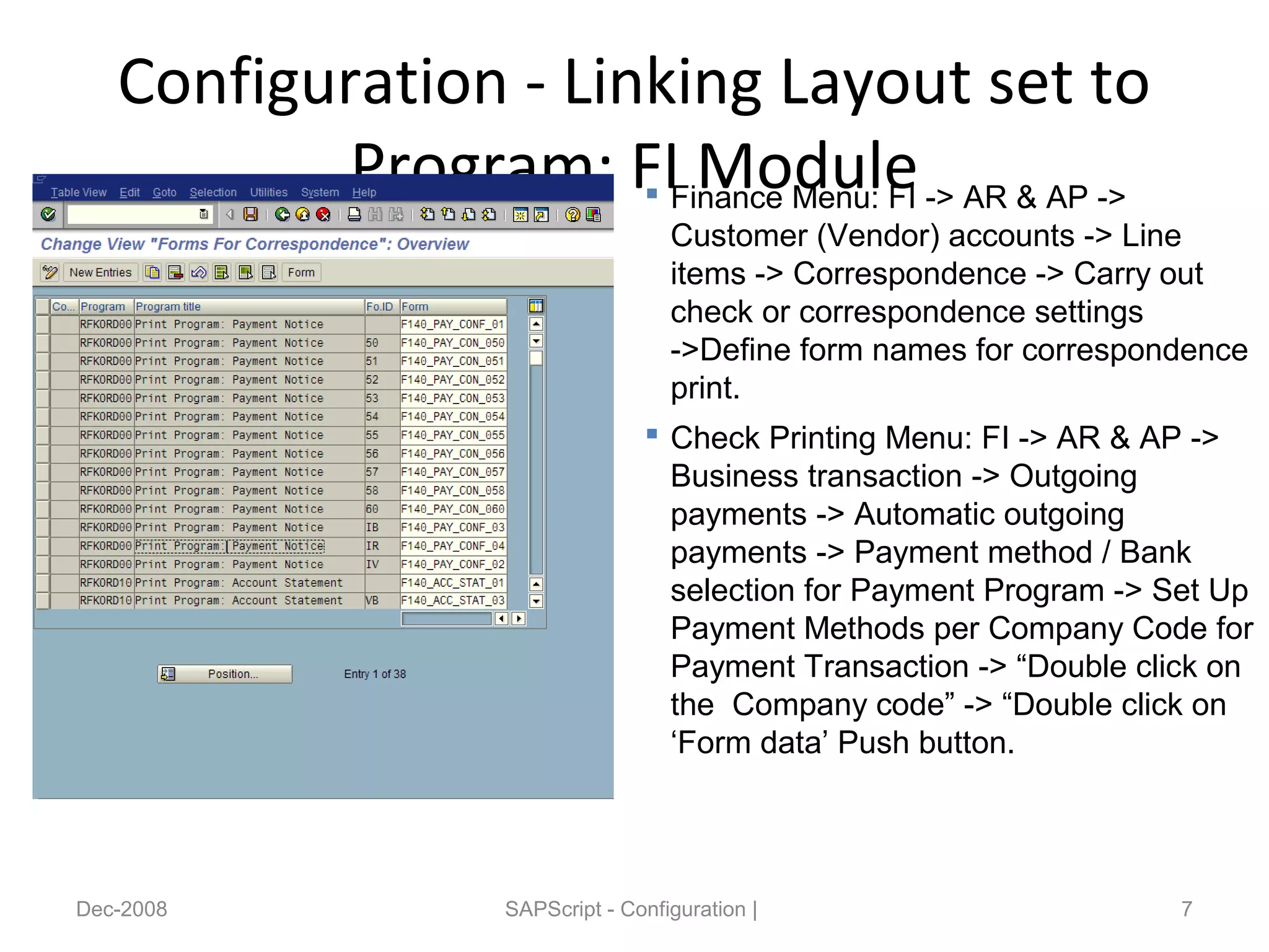 Chapter 05 sap script - configuration | PPT