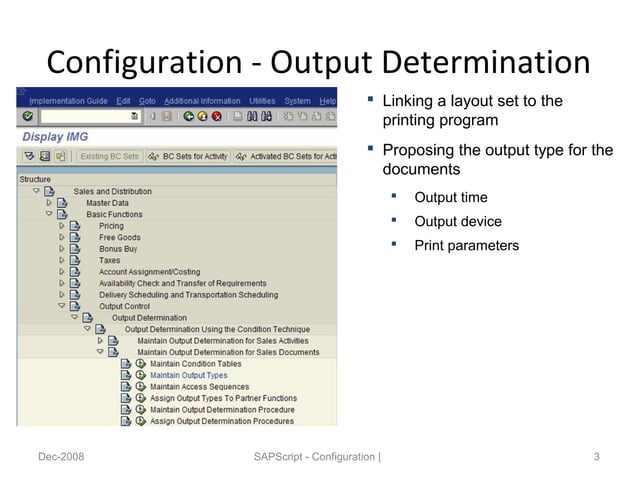 Chapter 05 sap script - configuration | PPT