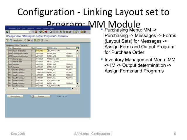 Chapter 05 Sap Script Configuration Ppt