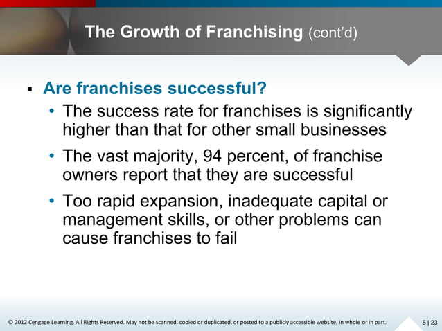 Chapter 05 small business, entrepreneurship, and franchises | PPTX ...