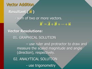 Lecture 03 Vectors | PPT