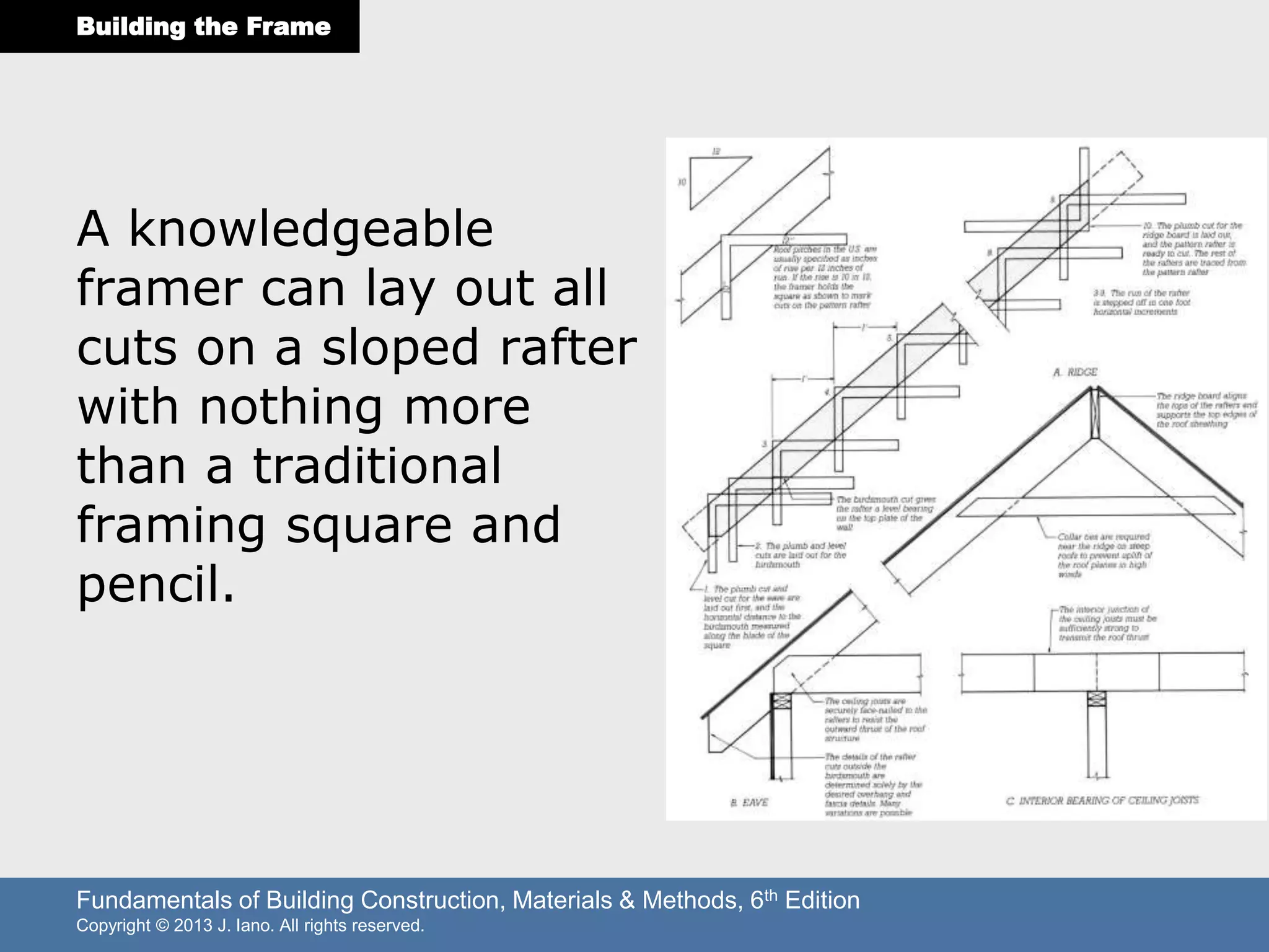 Chapter 05 Wood Light Frame Construction | PPTX