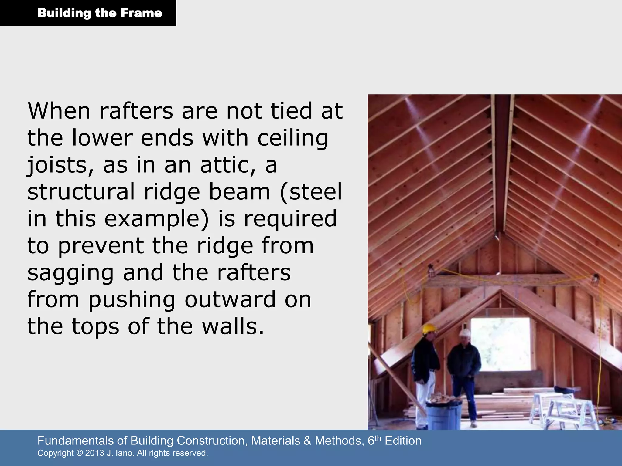 Chapter 05 Wood Light Frame Construction | PPTX