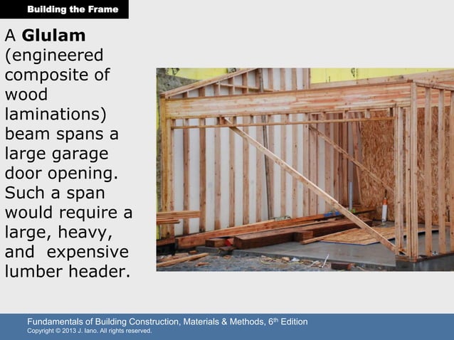 Chapter 05 Wood Light Frame Construction | PPTX | Woodworking | Arts ...