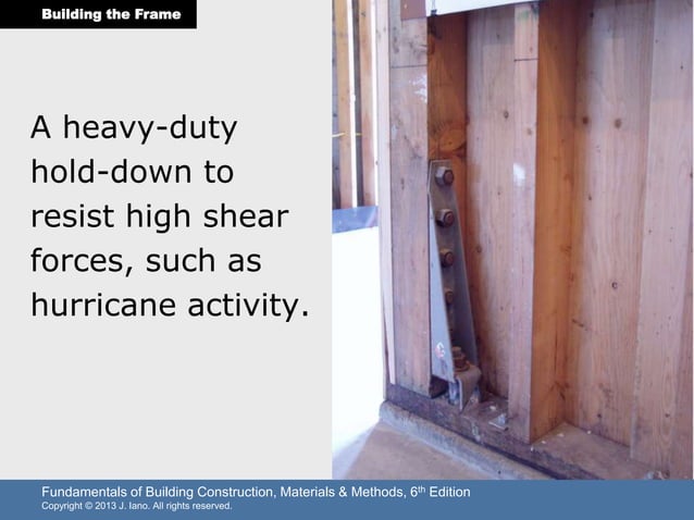 Chapter 05 Wood Light Frame Construction | PPTX | Woodworking | Arts ...