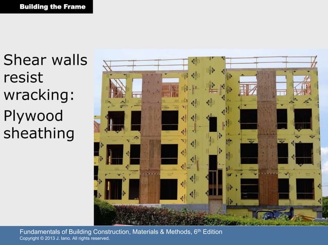 Chapter 05 Wood Light Frame Construction | PPTX | Woodworking | Arts ...