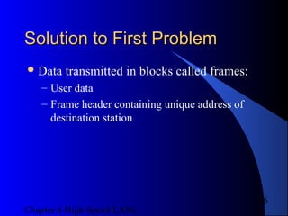 high-Speed LANs Chapter06 | PPT