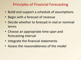 financial forecasting.ppt