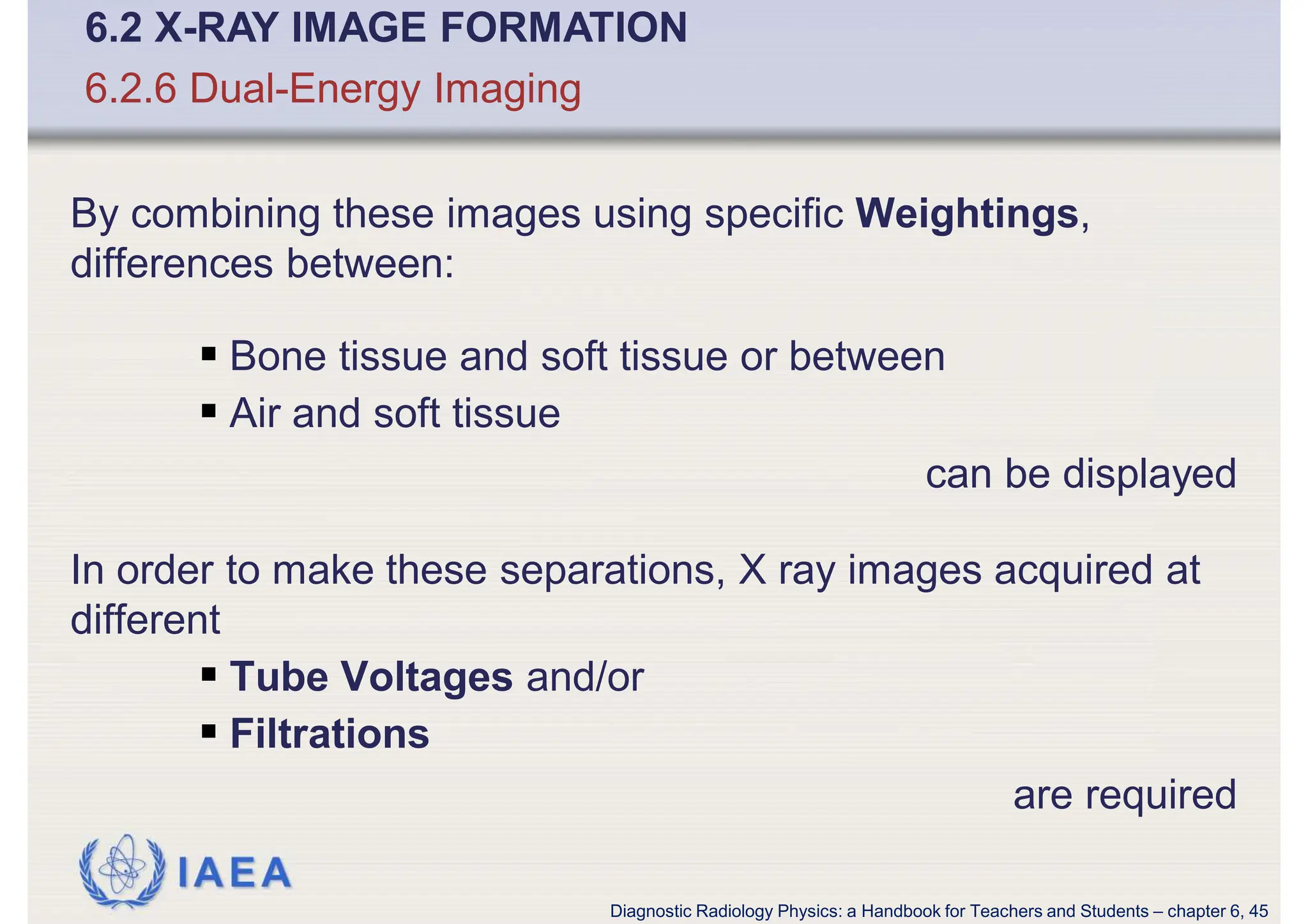 Projection Radiography and its Applications | PDF