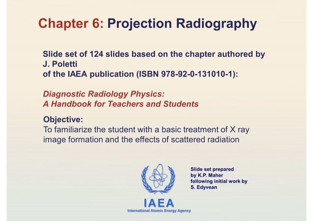 Projection Radiography and its Applications | PDF | Medical Tests ...