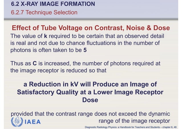 Projection Radiography and its Applications | PPT