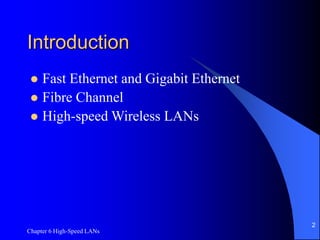broadband and high speed LANS Chapter06.ppt | Free download