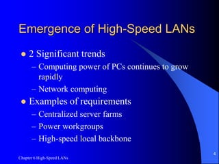 broadband and high speed LANS Chapter06.ppt | Free download