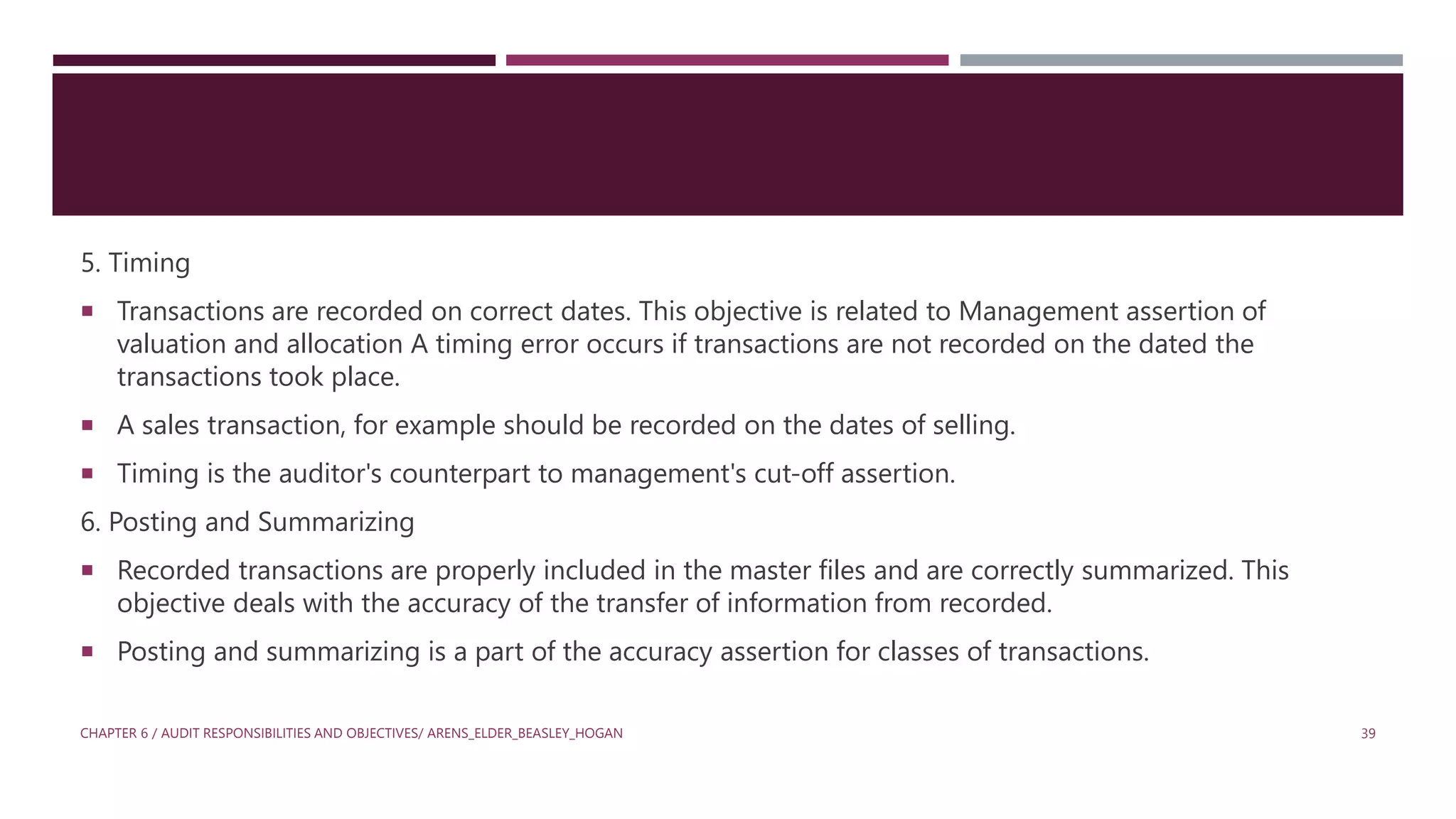 Chapter 06 - Audit Responsibilities And objectives.pptx