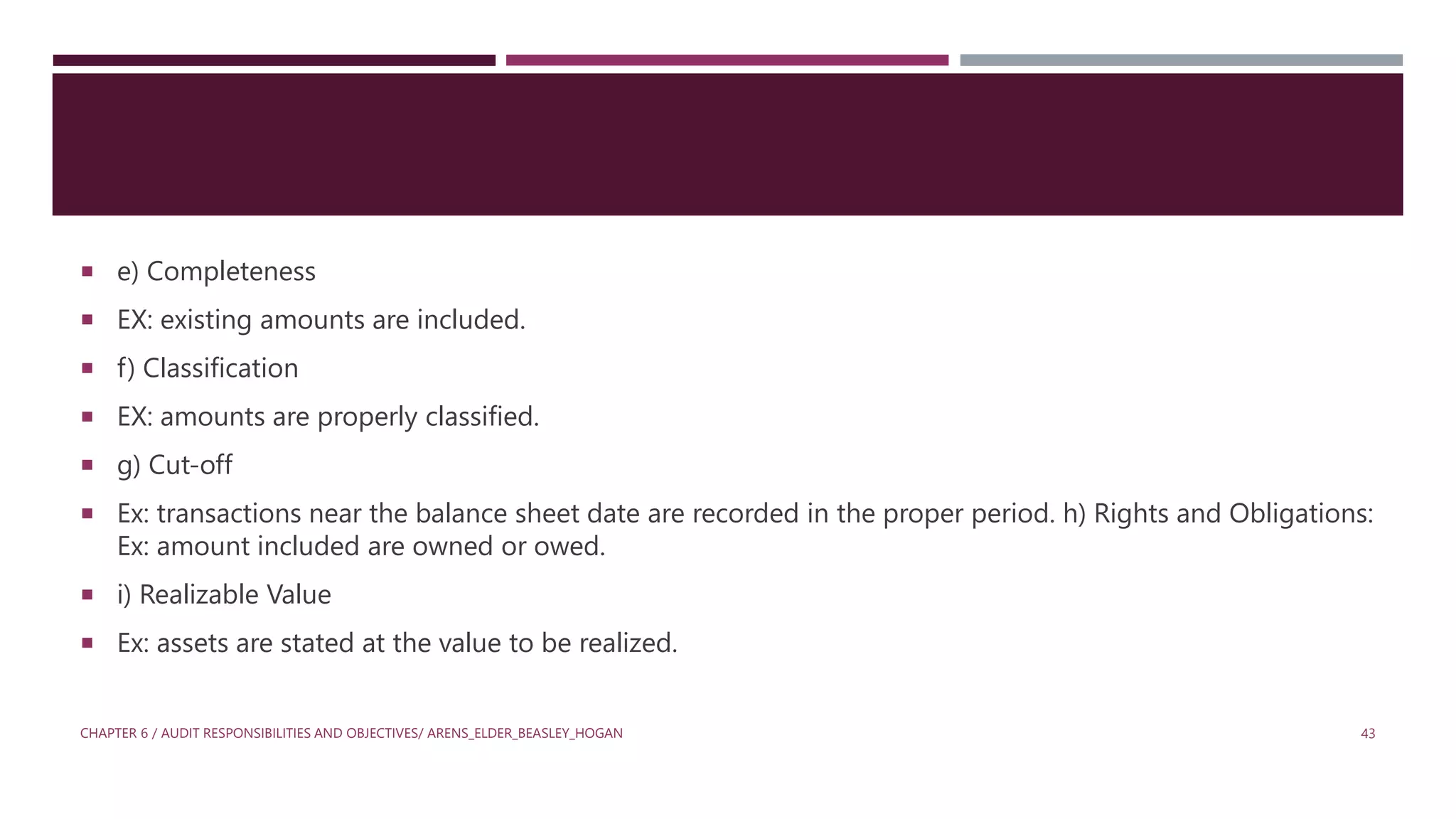 Chapter 06 - Audit Responsibilities And objectives.pptx