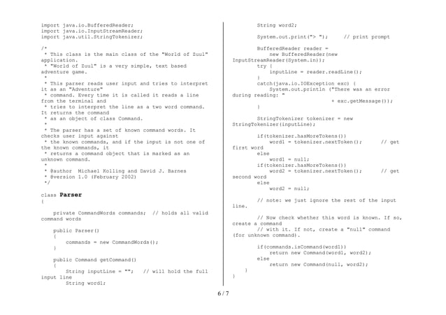 Chapter06 designing class-zuul bad | PDF