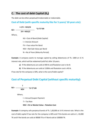 Long Term Financing | PDF