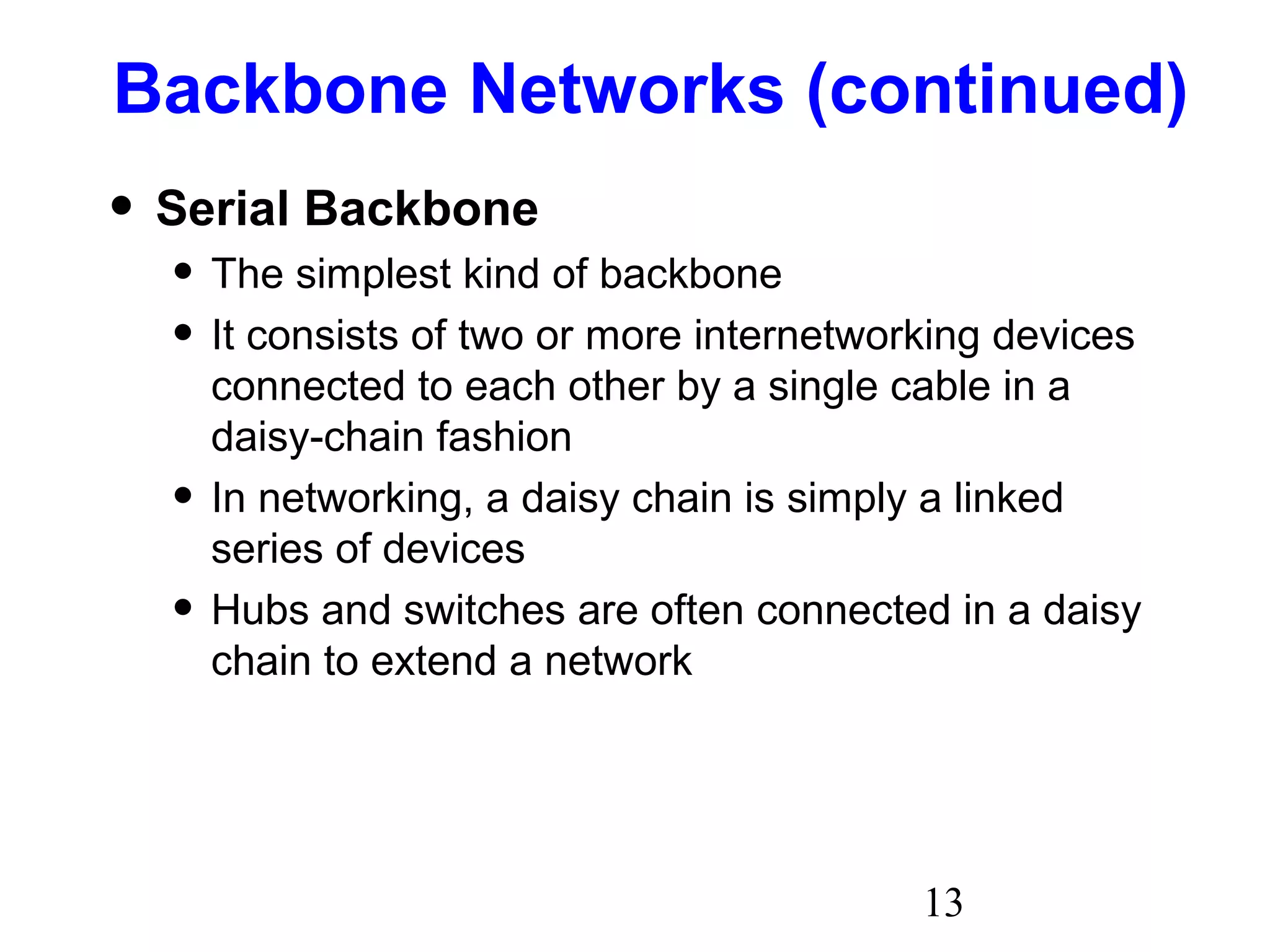 Chapter06 -- topologies and access methods | PPT | Computer Networking | Computing