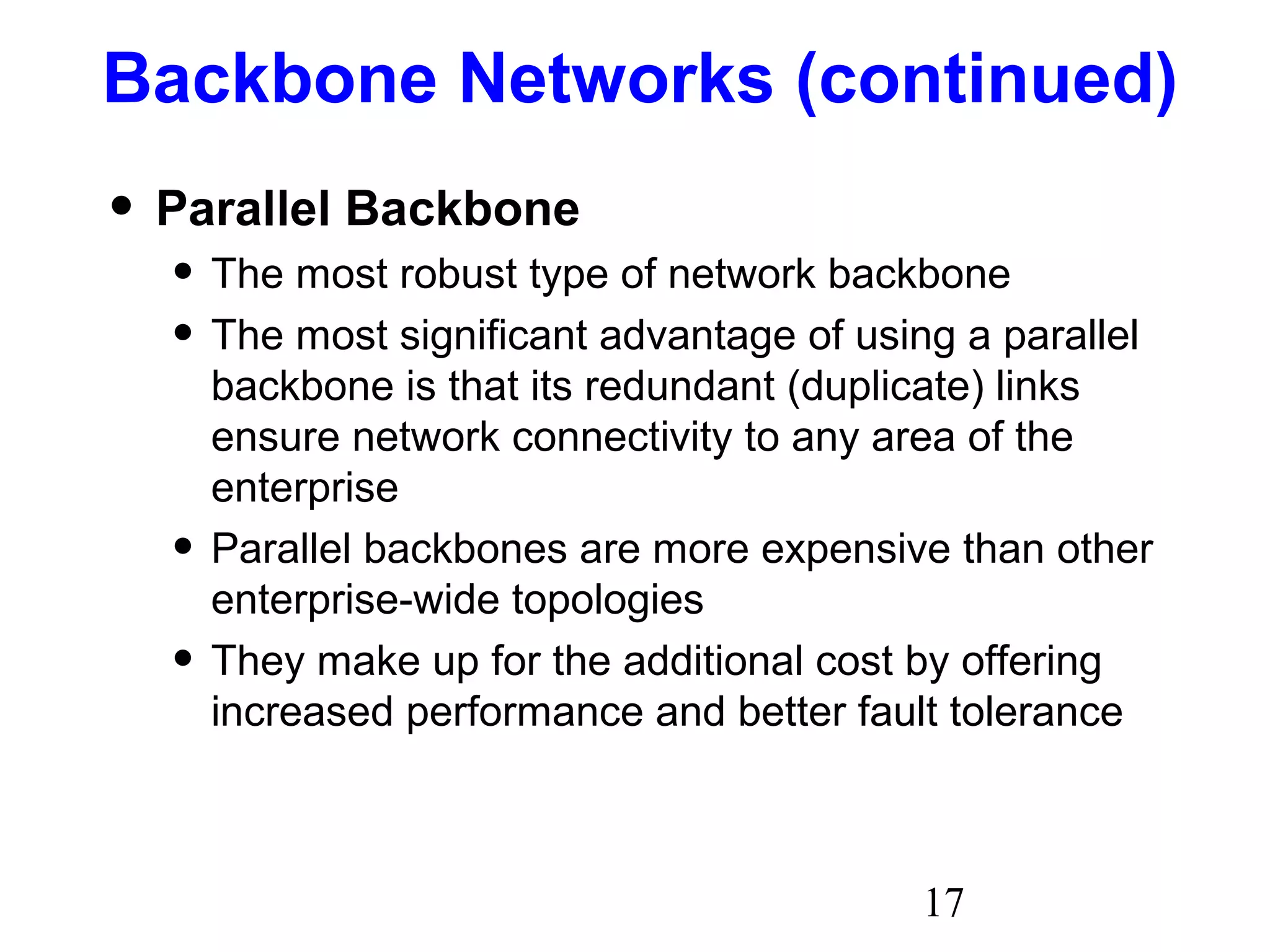 Chapter06 -- topologies and access methods | PPT | Computer Networking | Computing