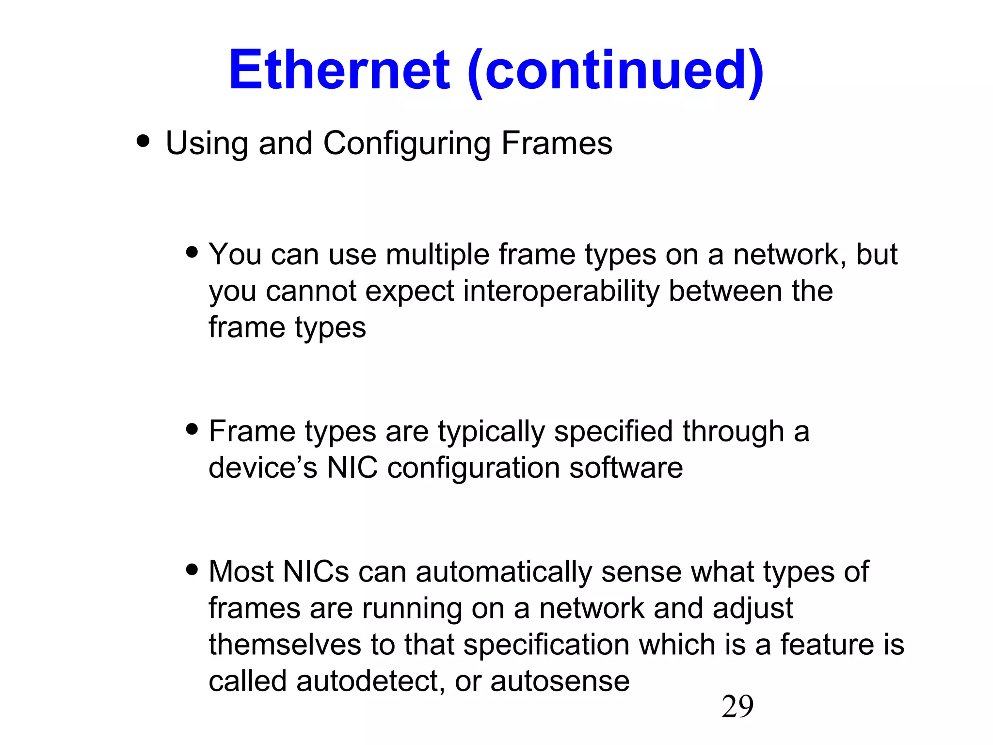 Chapter06 -- topologies and access methods | PPT | Computer Networking | Computing