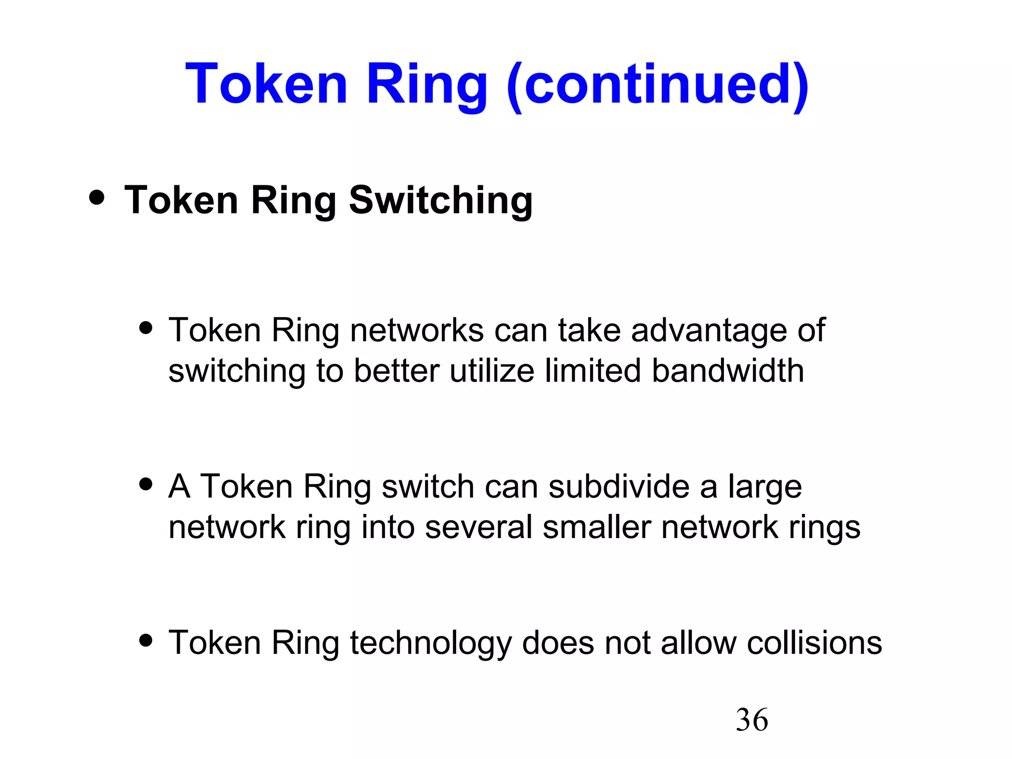 Chapter06 -- topologies and access methods | PPT