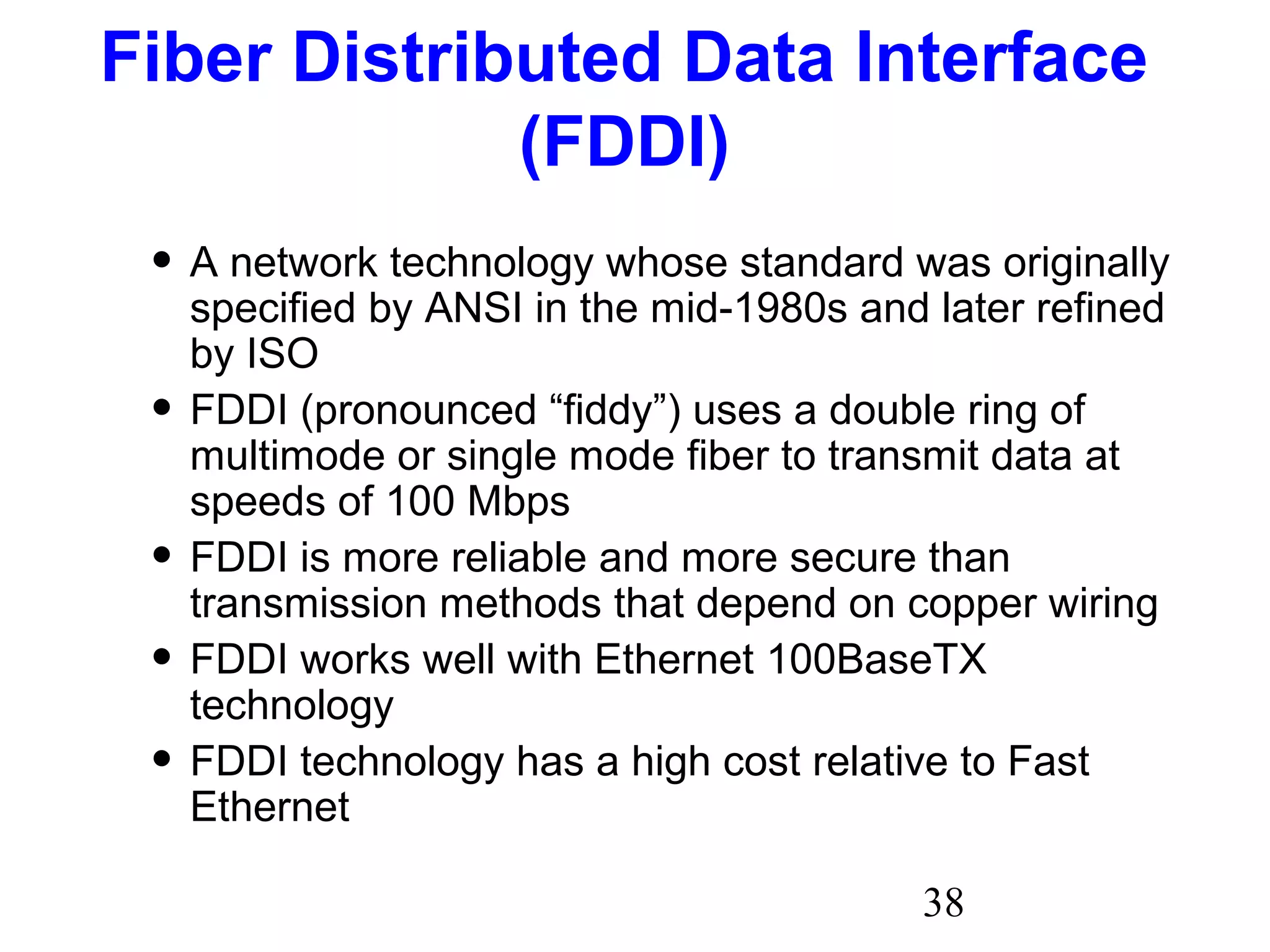 Chapter06 -- topologies and access methods | PPT