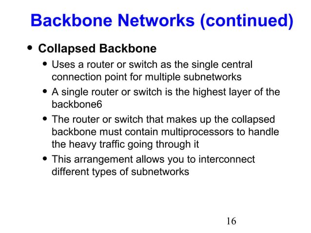 Chapter06 -- topologies and access methods | PPT | Computer Networking | Computing