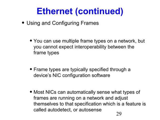 Chapter06 -- topologies and access methods | PPT | Computer Networking | Computing