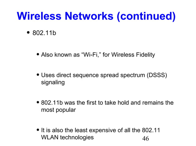 Chapter06 -- topologies and access methods | PPT | Computer Networking | Computing