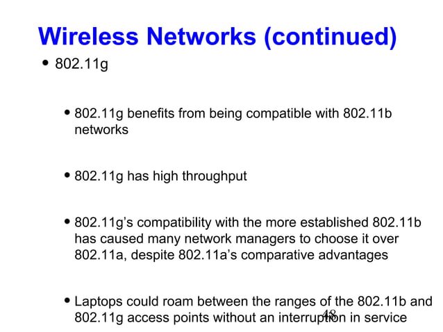 Chapter06 -- topologies and access methods | PPT | Computer Networking | Computing