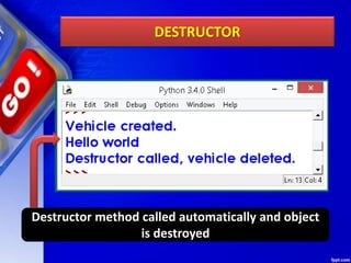 Chapter 06 constructors and destructors | PPTX