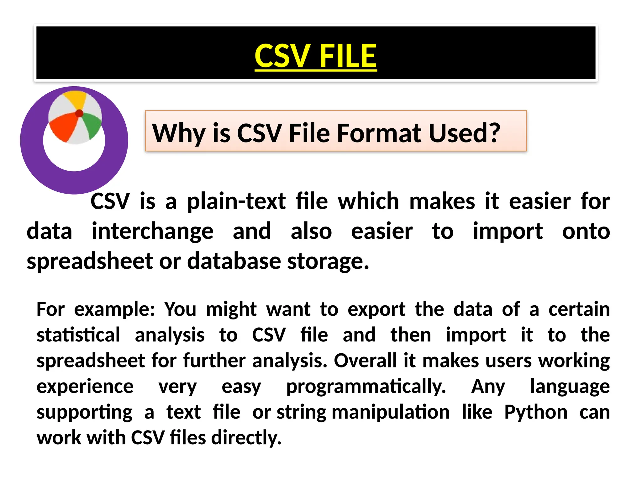 Chapter 06 Csv Files Pptx For Class 12 Cbse Pptx