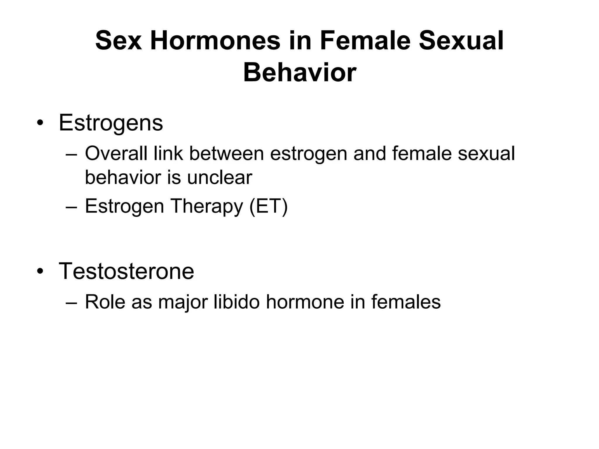 Sexual Arousal Mechanisms in Female - Normal Physiology | PPT