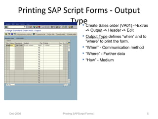 Chapter 06 printing sap script forms | PPT