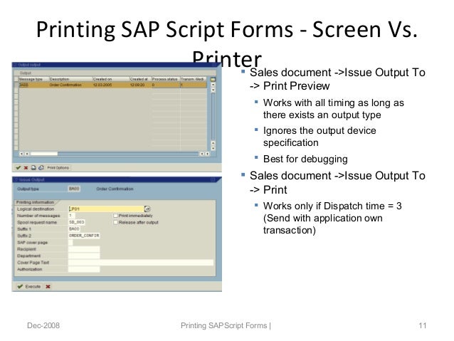 Chapter 06 Printing Sap Script Forms