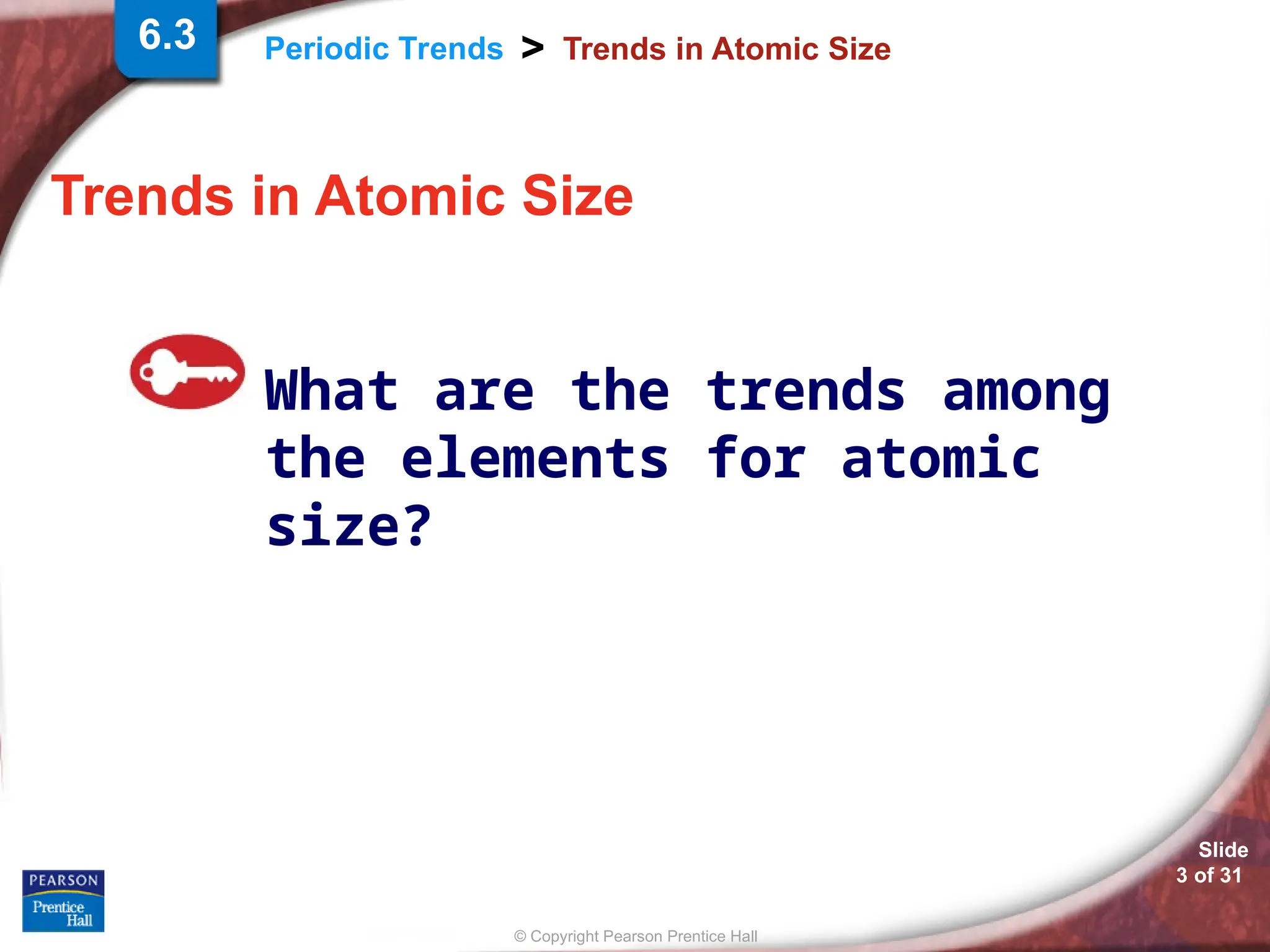 Chemistry chapter 6 Periodic table, trends.ppt