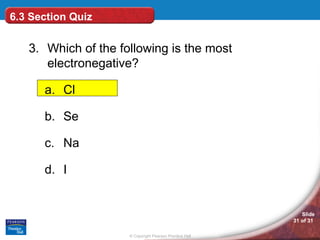 Chemistry chapter 6 Periodic table, trends.ppt