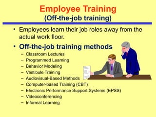 Comprehensive Guide to Employee Training and Development Processes | PPTX