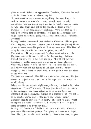 Chapter 06 Video Case - Theo Chocolate CompanyVideo Transcript | DOCX