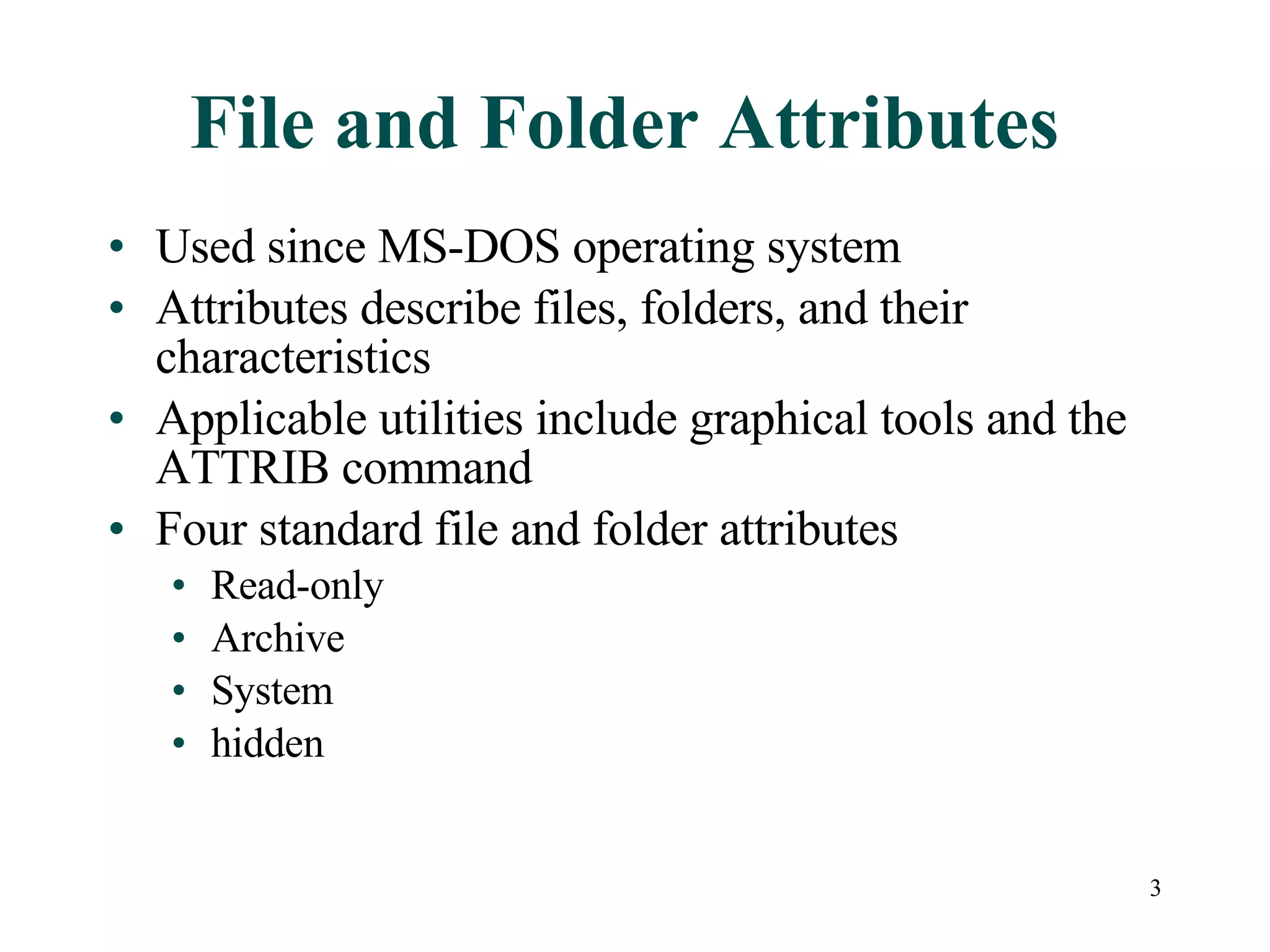 Chapter07 Advanced File System Management | PPT | Operating Systems | Computer Software and ...